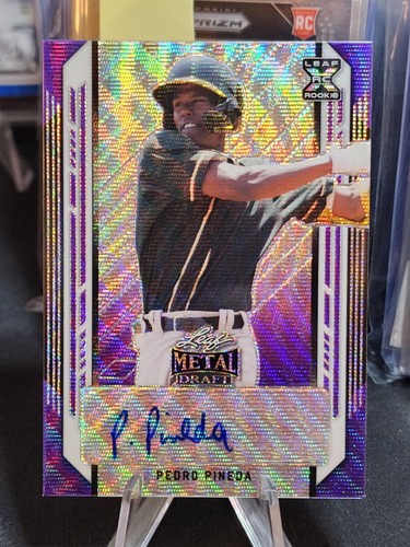 2021 Leaf Metal Draft Baseball Pedro Pineda 15/15 | eBay