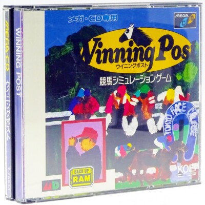 WINNING POST Sega MEGA CD Japan Import MD MCD DRIVE GENESIS KOEI NTSC-J ...
