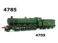 GWR 47xx Heljan 2-8-0 Night Owl BR 4709 Lined Green Not Kit Built for ...