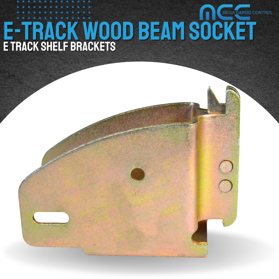 8 Pack E Track Wood Holder Beam Sockets for Cargo Enclosed Trailer ...
