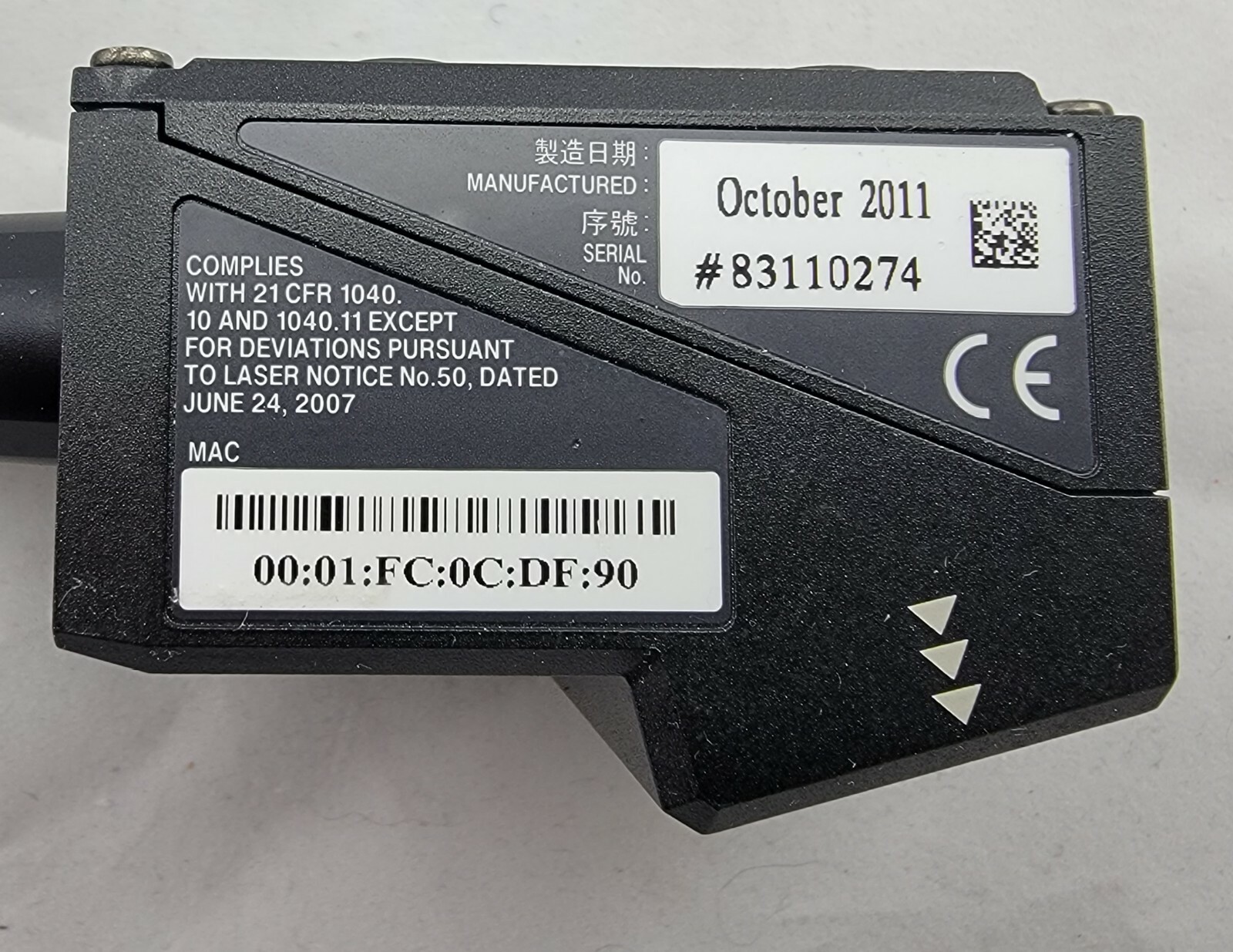 KEYENCE SR-652 COMPACT 2D BAR CODE READER | eBay