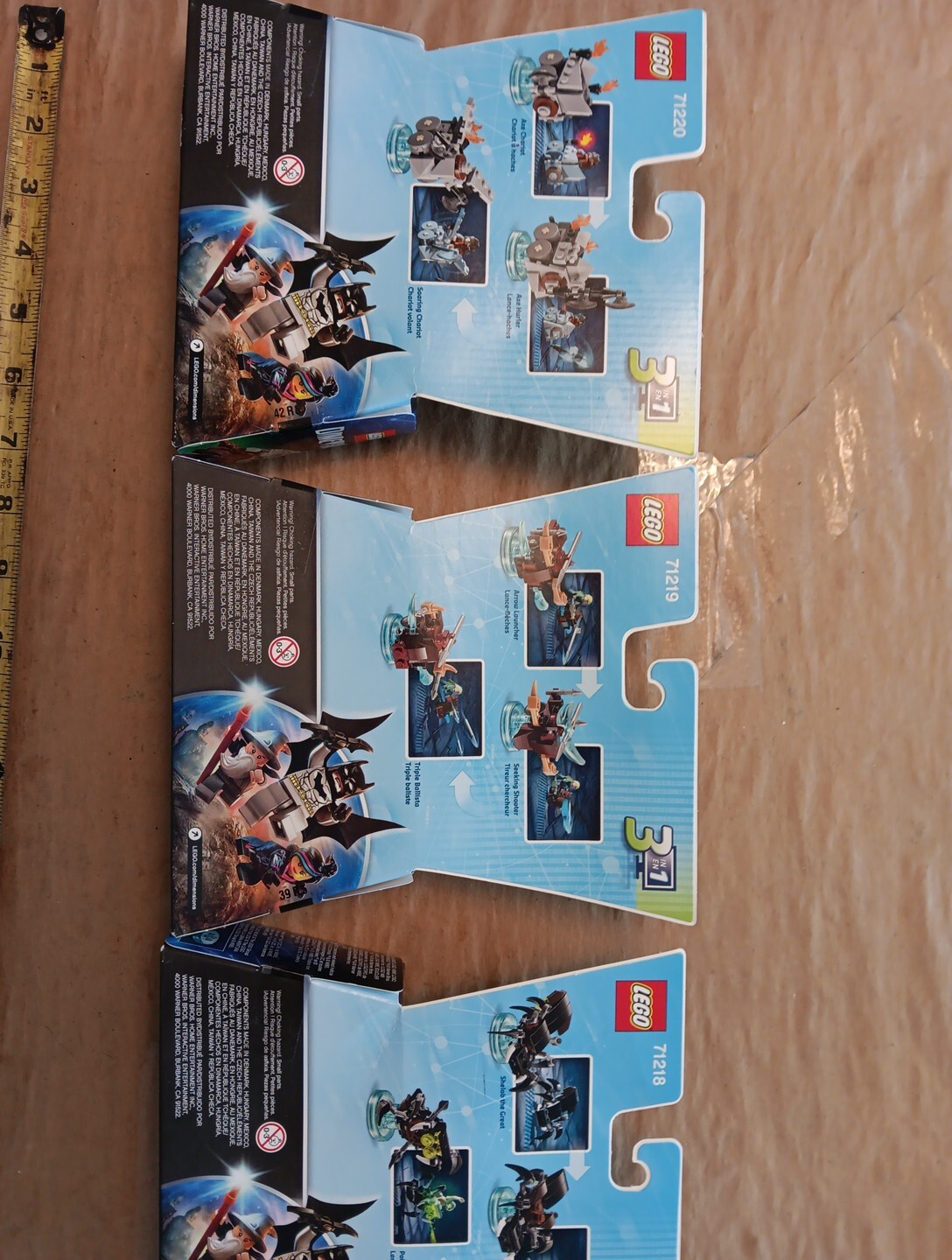 Lego Dimensions 3 Pack Bundle 71219-71218-71220 Fun Packs Lord Of The ...