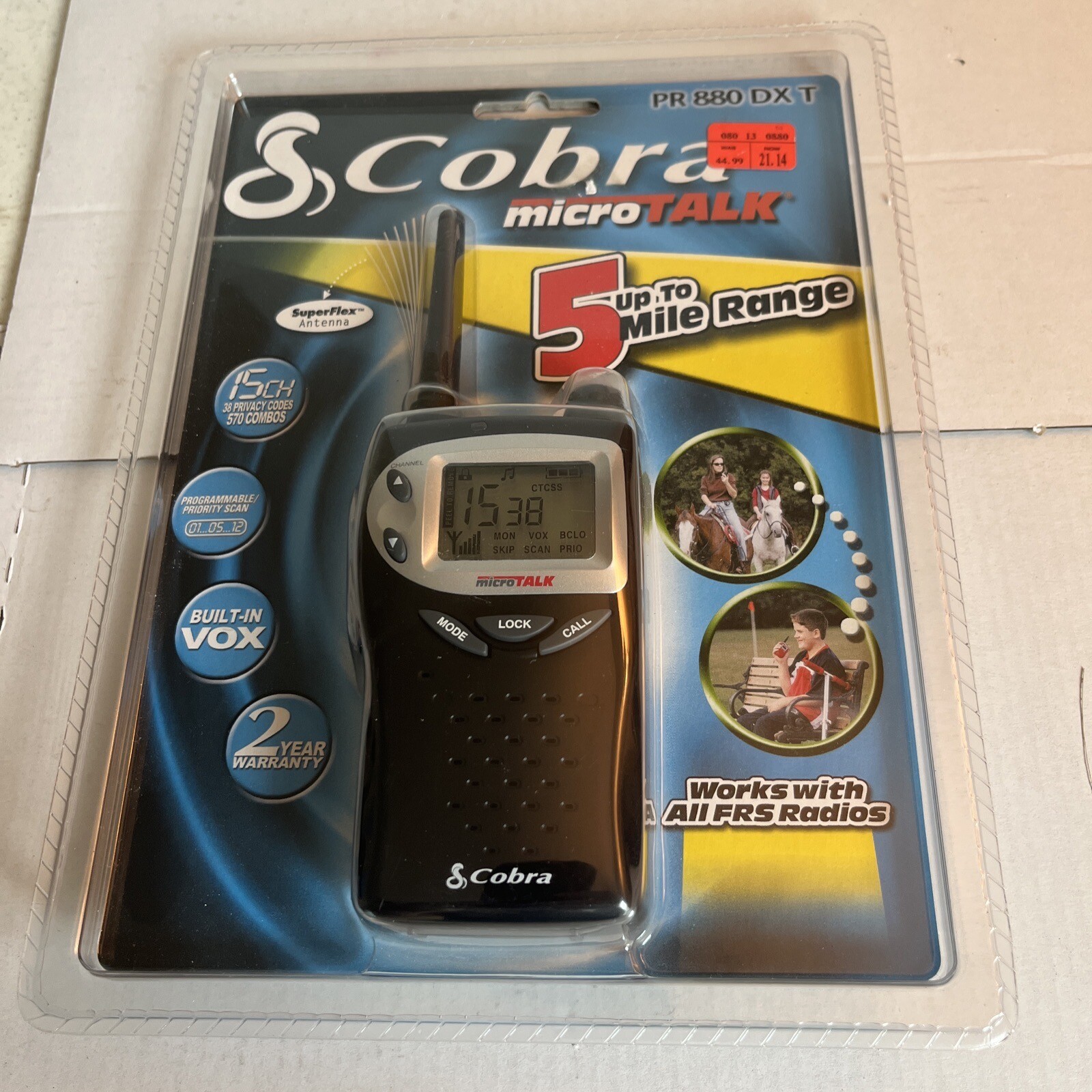 Cobra+microTALK+PR+880+Two+Way+Radio for sale online | eBay