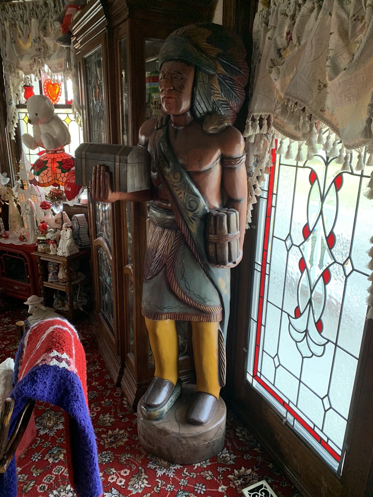 Cigar Indian Statue for sale | Only 2 left at -70%