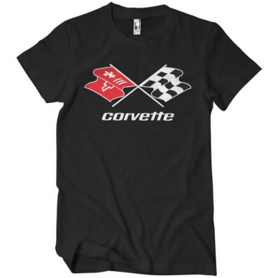 Licence Officielle Chevrolet Corvette C3 Logo T-Shirt S-5XL Taille | eBay