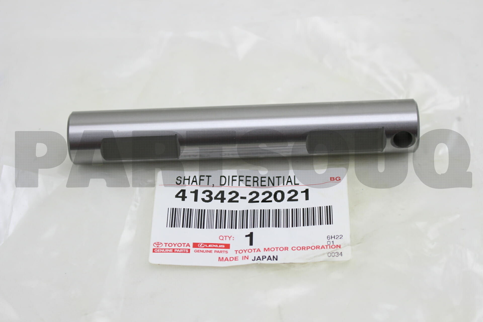 41342-22021 Toyota Shaft Rear Differential Pinion 4134222021 Genuine ...