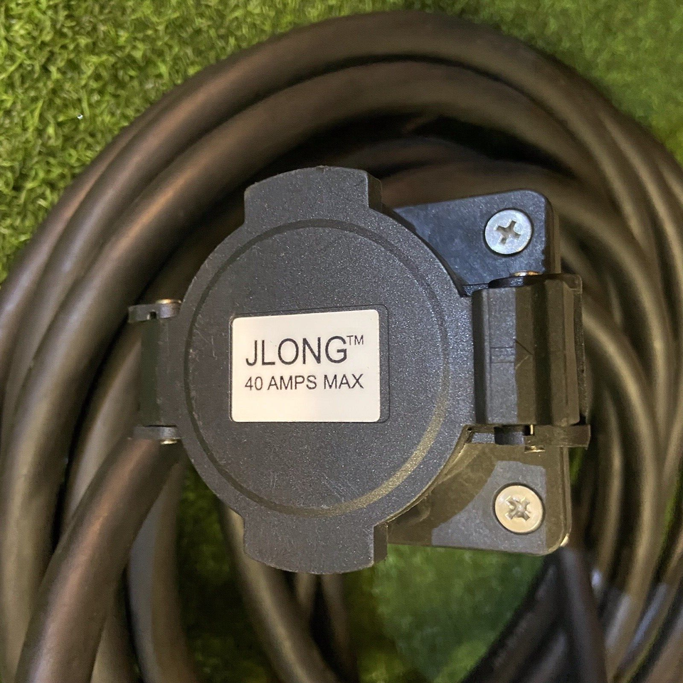Jlong J1772 Extension Cord Type 1 EV Charger Cable 40 Amp Charging J ...