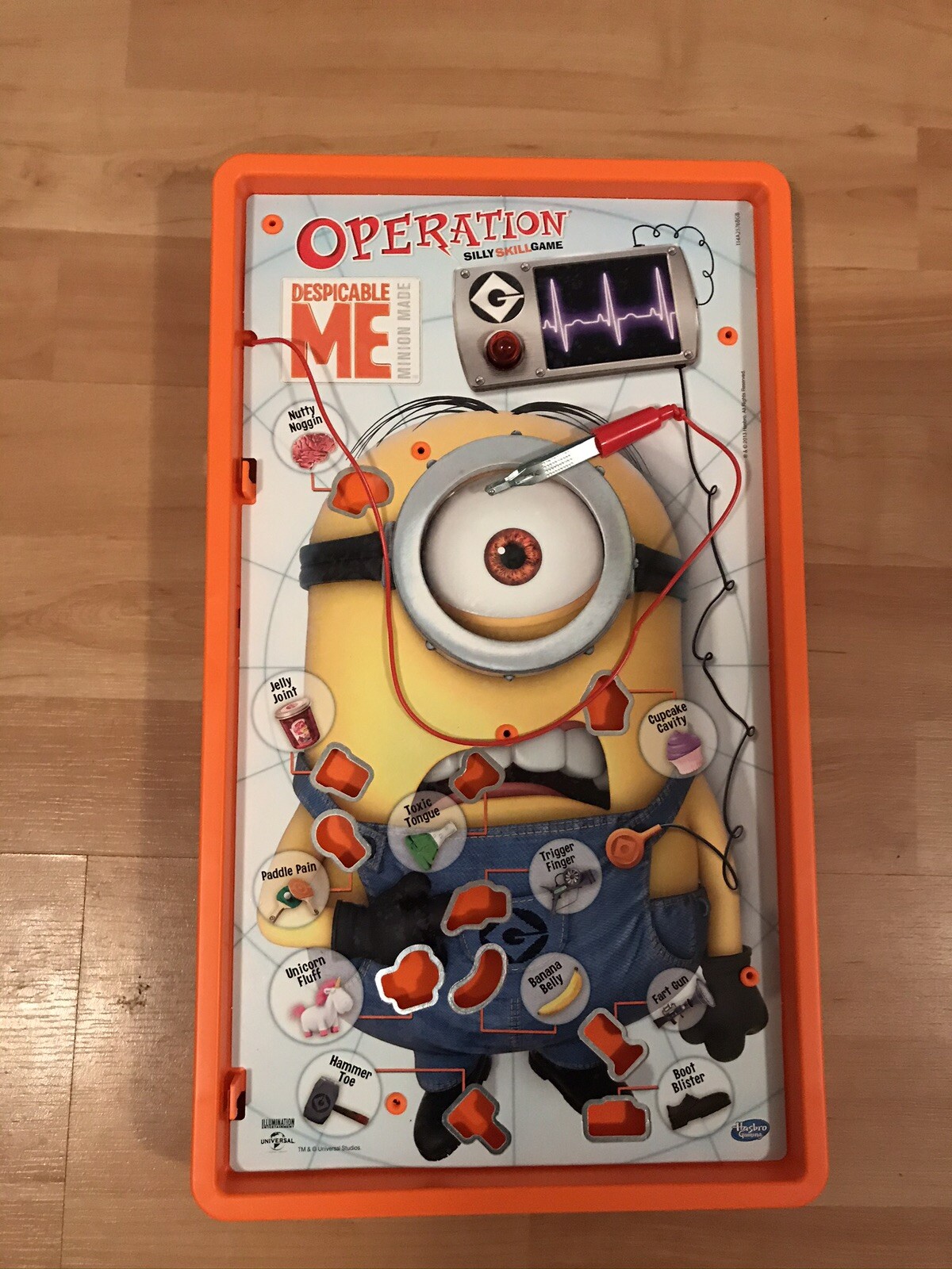 DESPICABLE ME OPERATION GAME OPEN BOX Includes Exclusive Minions Hasbro ...