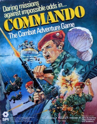 Commando, Combat Adventure Game Boardgame | eBay