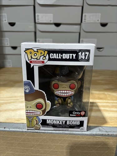Funko Pop! Vinyl: Call of Duty - Monkey Bomb - GameStop (Exclusive ...