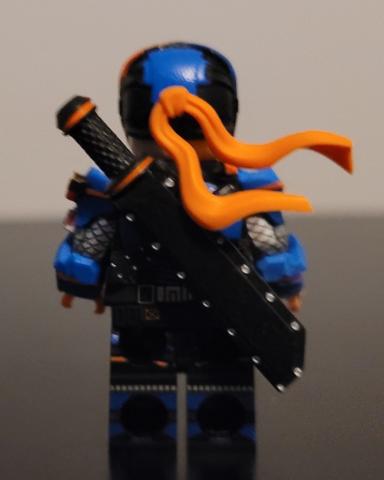 Custom Mr. Tree Brick LEGO Deathstroke Minifigure DC | eBay