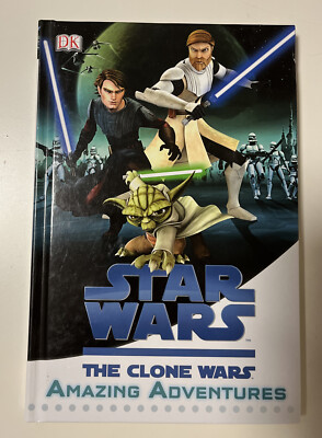 Star Wars Clone Wars Amazing Adventures DK LucasFilm 5 Books In 1 GC ...