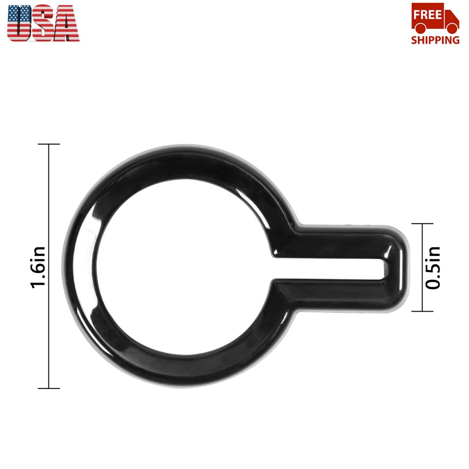 For 2021+ Ford Bronco 2/4Door Car Black Engine Push Start Stop Button ...