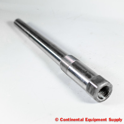 Thermowell, 3/4" NPT Process Connection, 316 Stainless Steel, 9" Bore ...