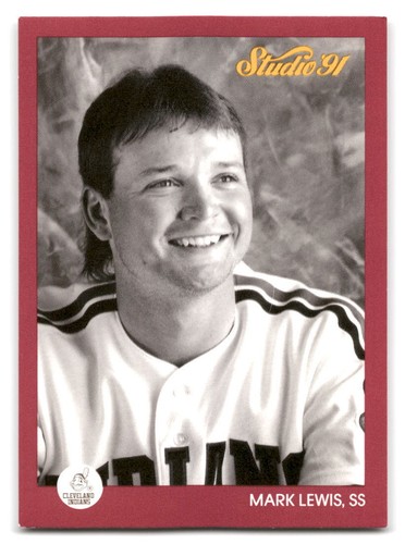 Mark Lewis 1991 Studio Baseball #48 Cleveland Indians | eBay