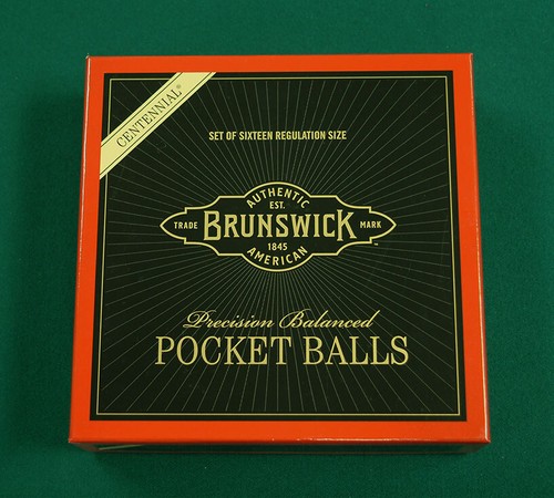 Brunswick Centennial Pool/Billiards Ball Set -- Brand New | eBay