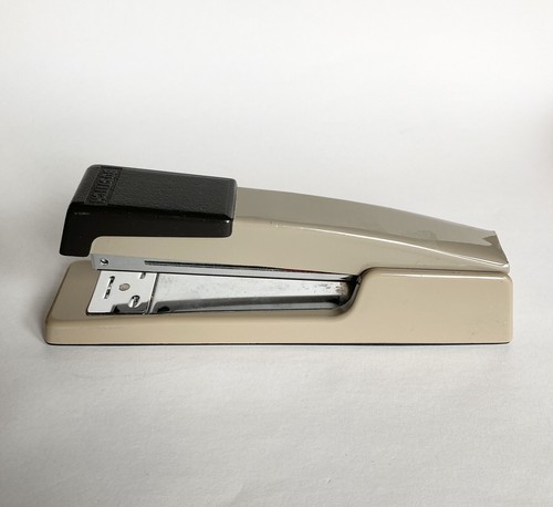 Vintage Bostitch Deluxe Beige Desk Stapler Model B440 | eBay