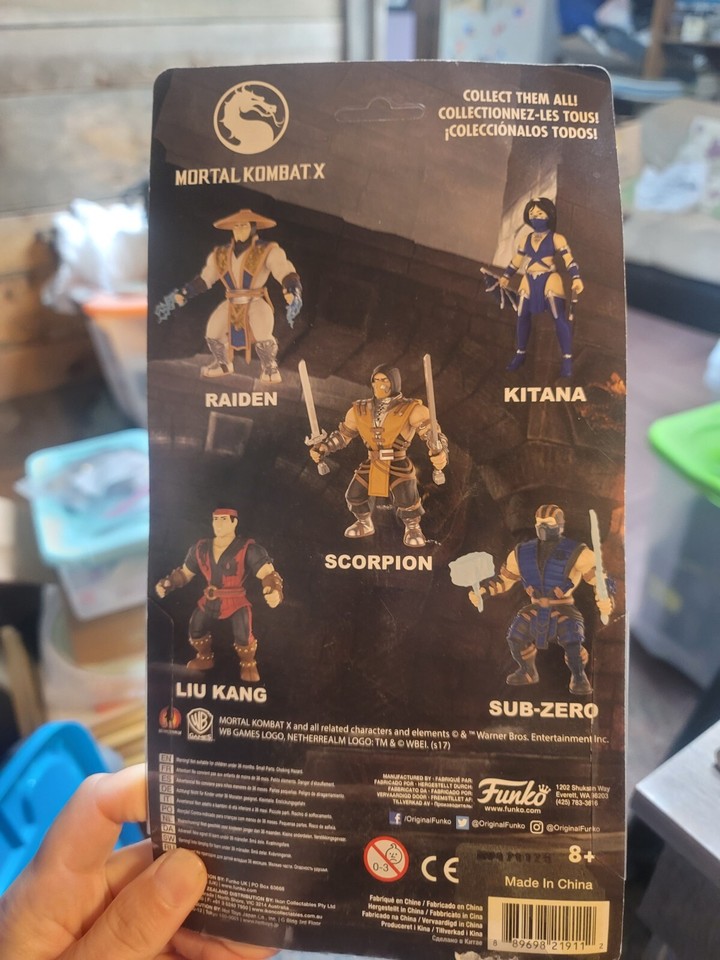 Mortal Kombat X Raiden Action Figure Funko Limited Chase Edition ...