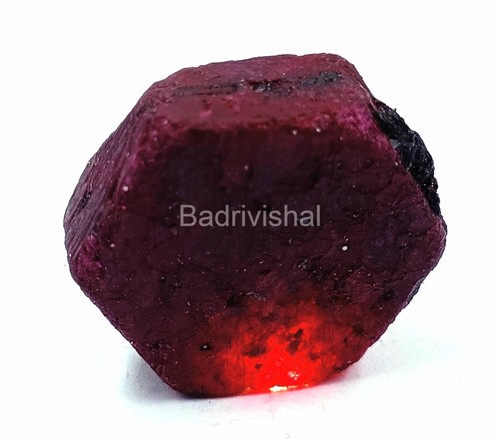 200 Ct Certified African Red Ruby Chakri Natural Uncut Rough Loose ...
