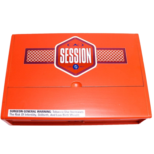 CAO Session Sit Smoke Chill Empty Wooden Cigar Box 10.5x7x2.25 | eBay UK