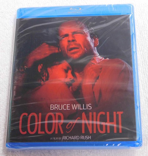 Color of Night 1994 Blu-Ray NEW SEALED Bruce Willis Jane March Ruben ...
