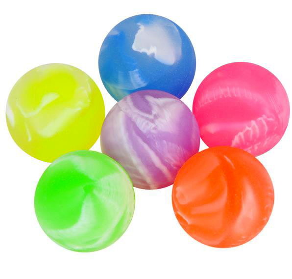 24 MARBLE 27MM SUPERBALLS, HIGH BOUNCE, BOUNCY BALL BALLS, SUPER FAST ...