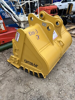 Cat 320 54 inch bucket 80 MM pin Excavator Jisan New Tooth | eBay