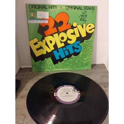 22 Explosive Hits, Vol 2 - Various Artists 1972 (12' Vinyl) K-Tel ...