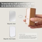 Wooden Motion Sensor Step Lights Indoor, Intelligent White Ash Wood 1PC ...