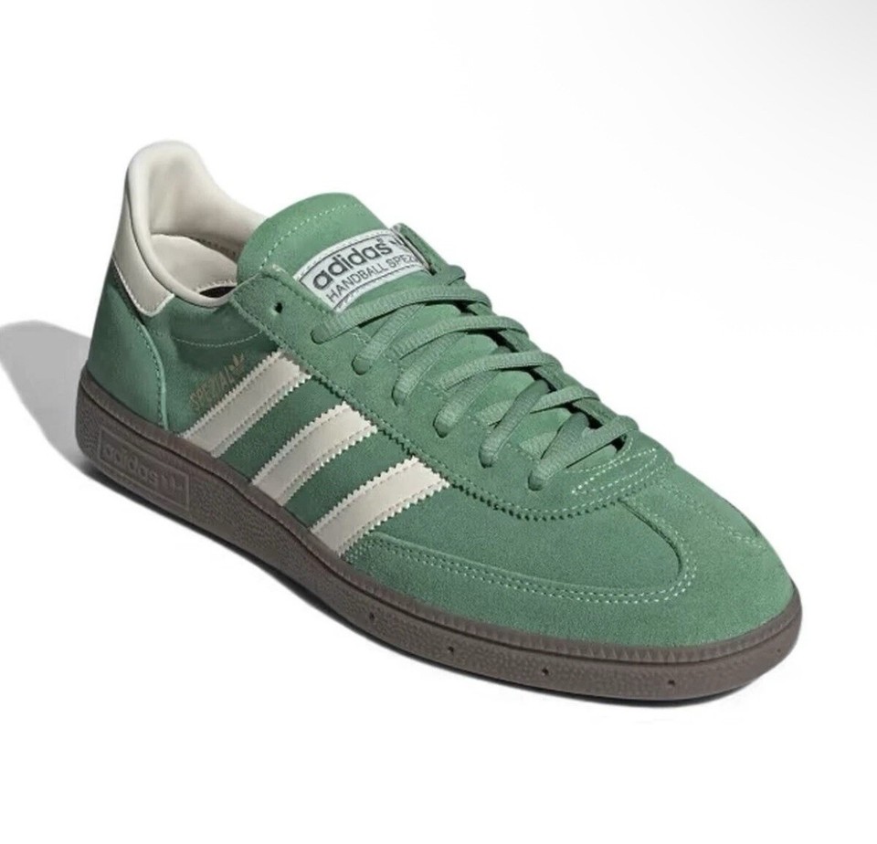 Adidas Handball Spezial Preloved Green Cream White IG6192 Originals Men ...