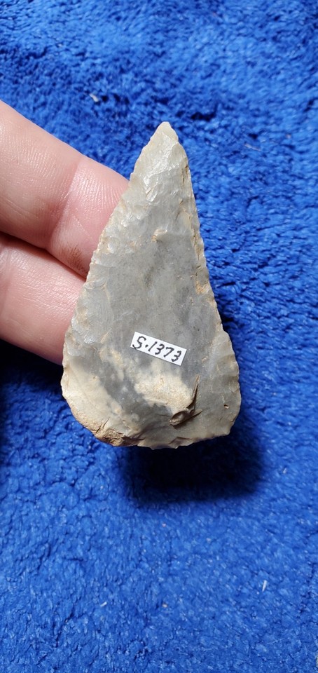 authentic indian artifacts pre 1600. NEEDLE TIP HORNSTONE COBBS BLADE | eBay