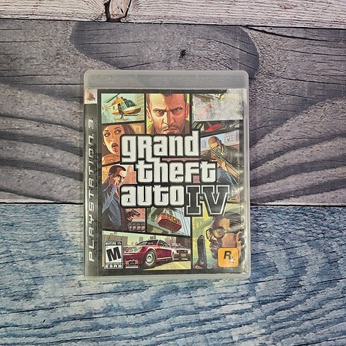Grand Theft Auto IV GTA 4 (Sony PlayStation 3)-Original PS3 Packaging ...