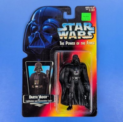 Darth Vader (Long Saber) - Star Wars Power of the Force USA Red Card ...