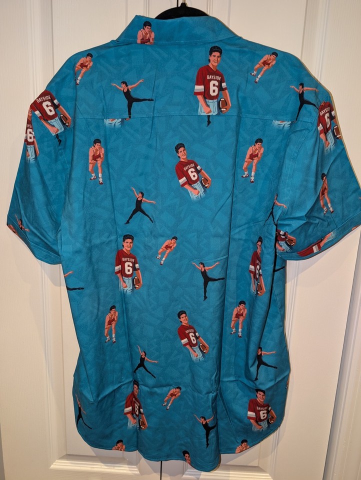 RSVLTS Shirt Mens Extra Large Saved By The Bell Ac Slater XL | eBay