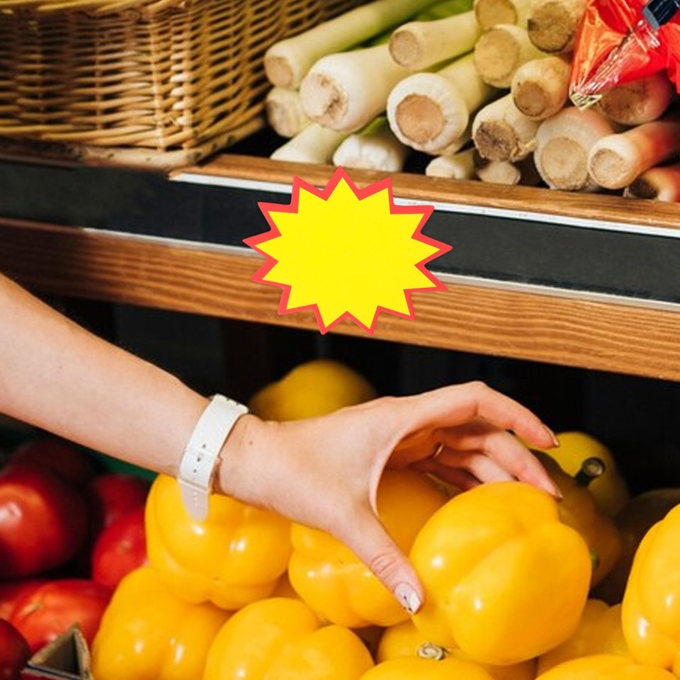 100pcs Price Label Store Replacement Sale Tags Shop Price Tags Commerce ...