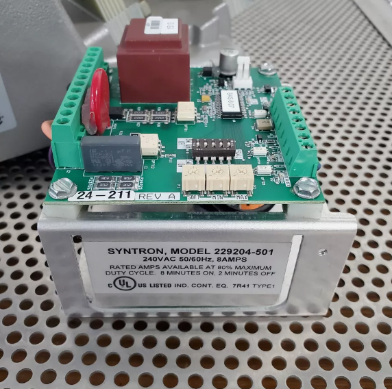 Syntron F-010-B Electromagnetic Vibratory Feeder w/ Drive Controller ...