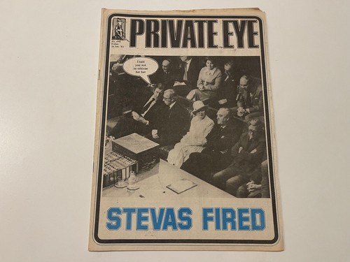 PRIVATE EYE 498 - 16 Jan 1981 - Thatcher Whitelaw Howe St John-Stevas ...
