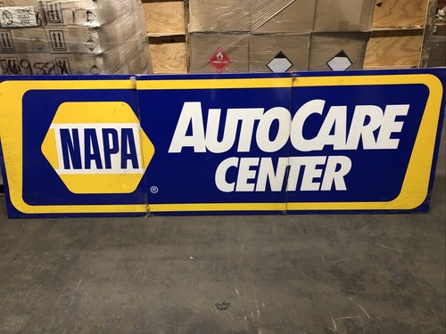 Vintage Metal Napa Auto Care Center Sign 3 Pcs. 34”x102” Car Decor ...