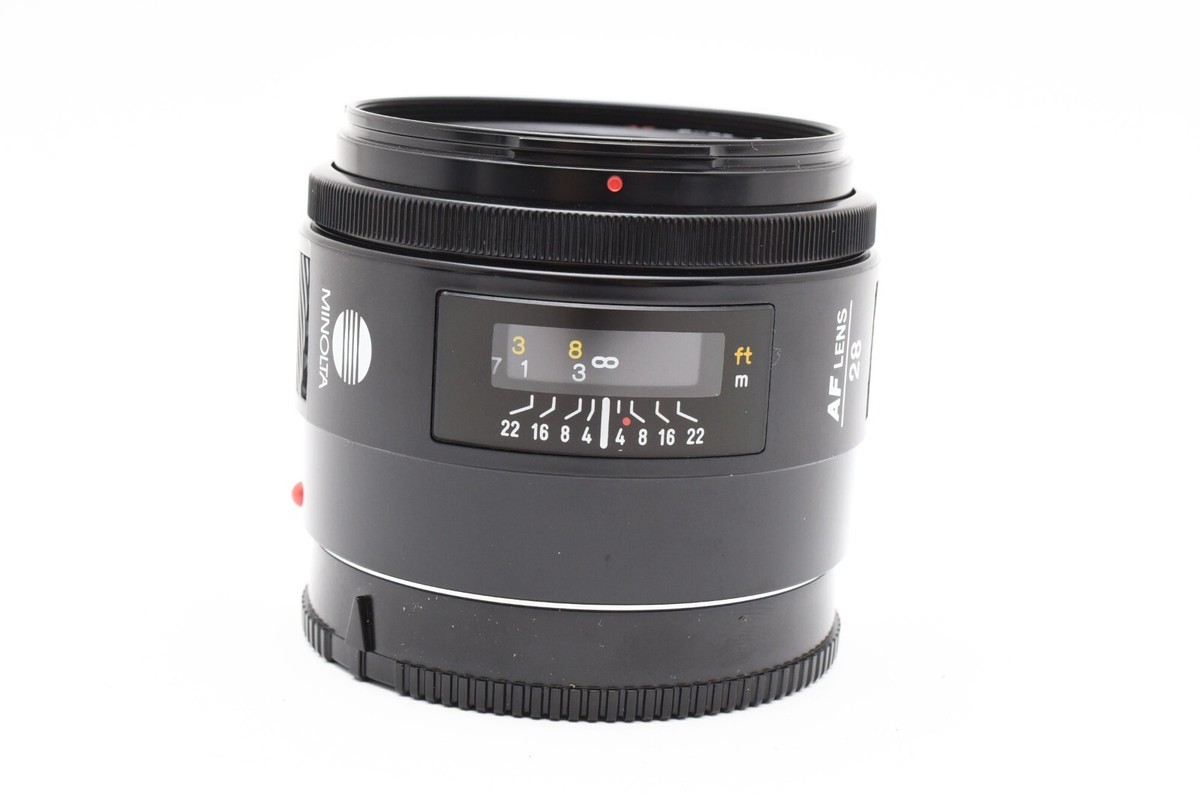 Minolta AF 28mm F/2 Prime Lens For Sony A-Mount 8596 | eBay Minolta AF 28mm F/2 Prime Lens For Sony A-Mount 8596 | eBay