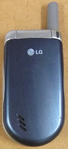 LG VX3200 - Gray and Silver ( Alltel ) Very Rare CDMA Flip Phone - READ ...