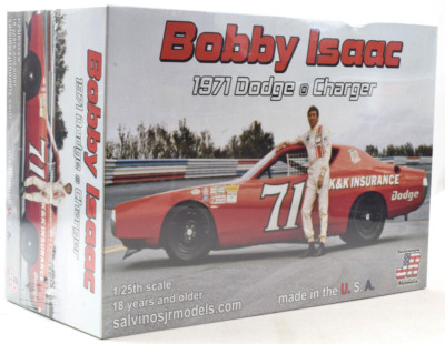 Salvinos JR Models "K & K" Bobby Isaac 1971 Dodge Charger 1/25 Model ...