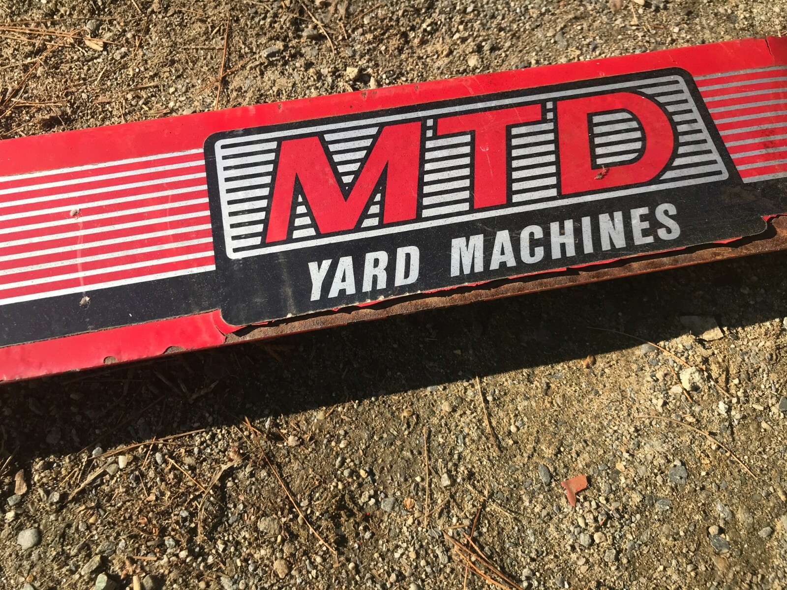 Yard Machines /MTD SNOWBLOWER Panel w/ Decal 705-5232 [6] | eBay
