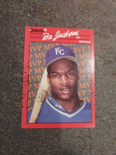 1990 donruss Bo Jackson error card | eBay