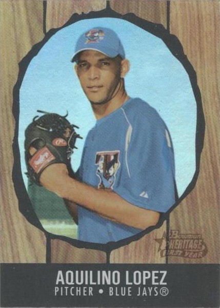 2003 Bowman Heritage - Rainbow First Year #217 Aquilino Lopez (RC) for ...