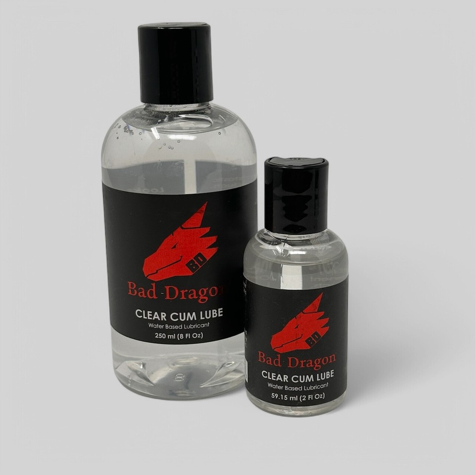 Bad Dragon Cum Lube Lubricant Water Based Personal Discreet Packaging ...