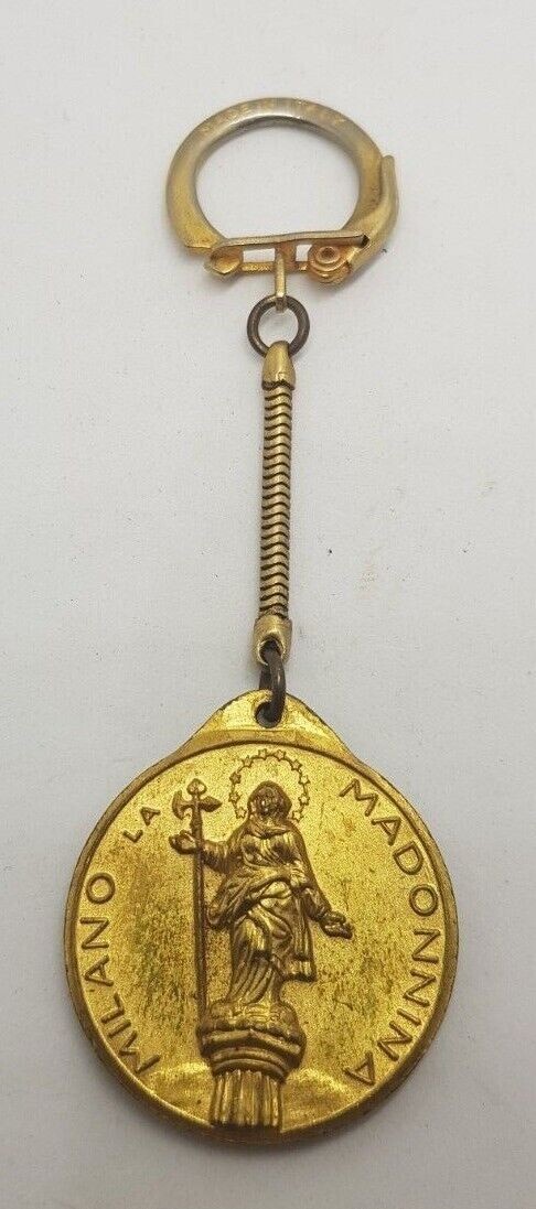 KEYCHAIN metal key ring Iohannes XXIII Pont. Maximus Milan the ...