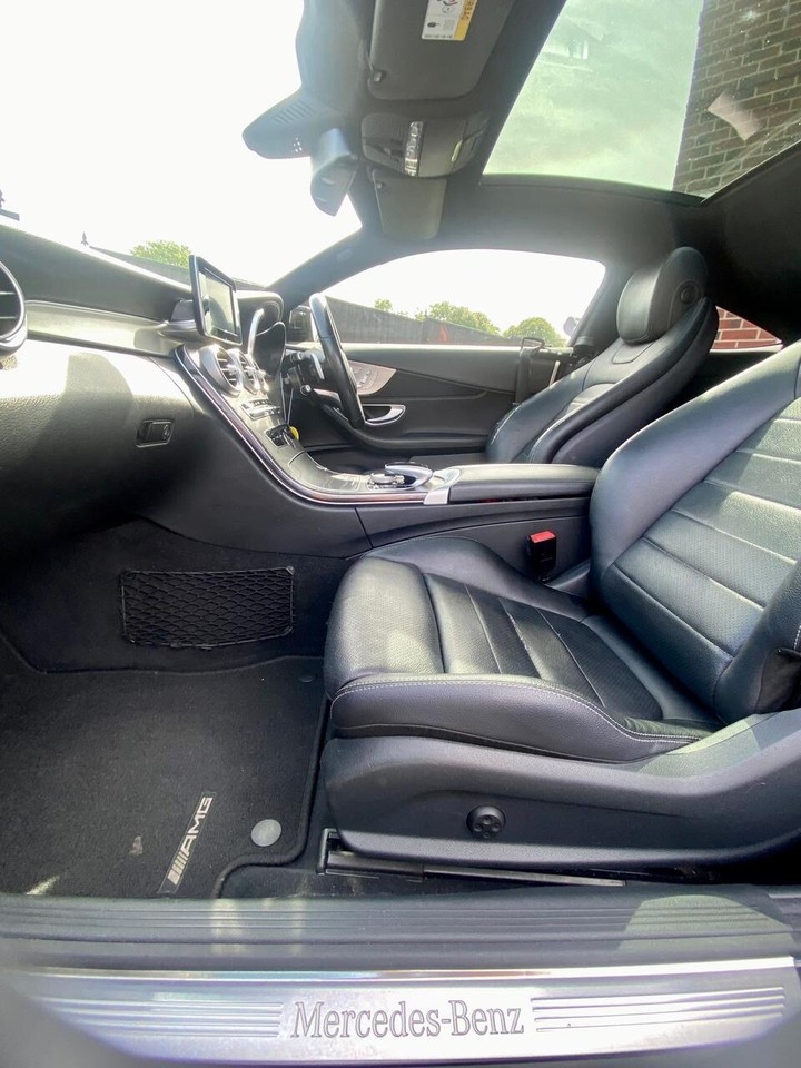 MERCEDES C220 COUPE PREMIUM PLUS 47000 miles AMG C63S REPLICA FULLY ...