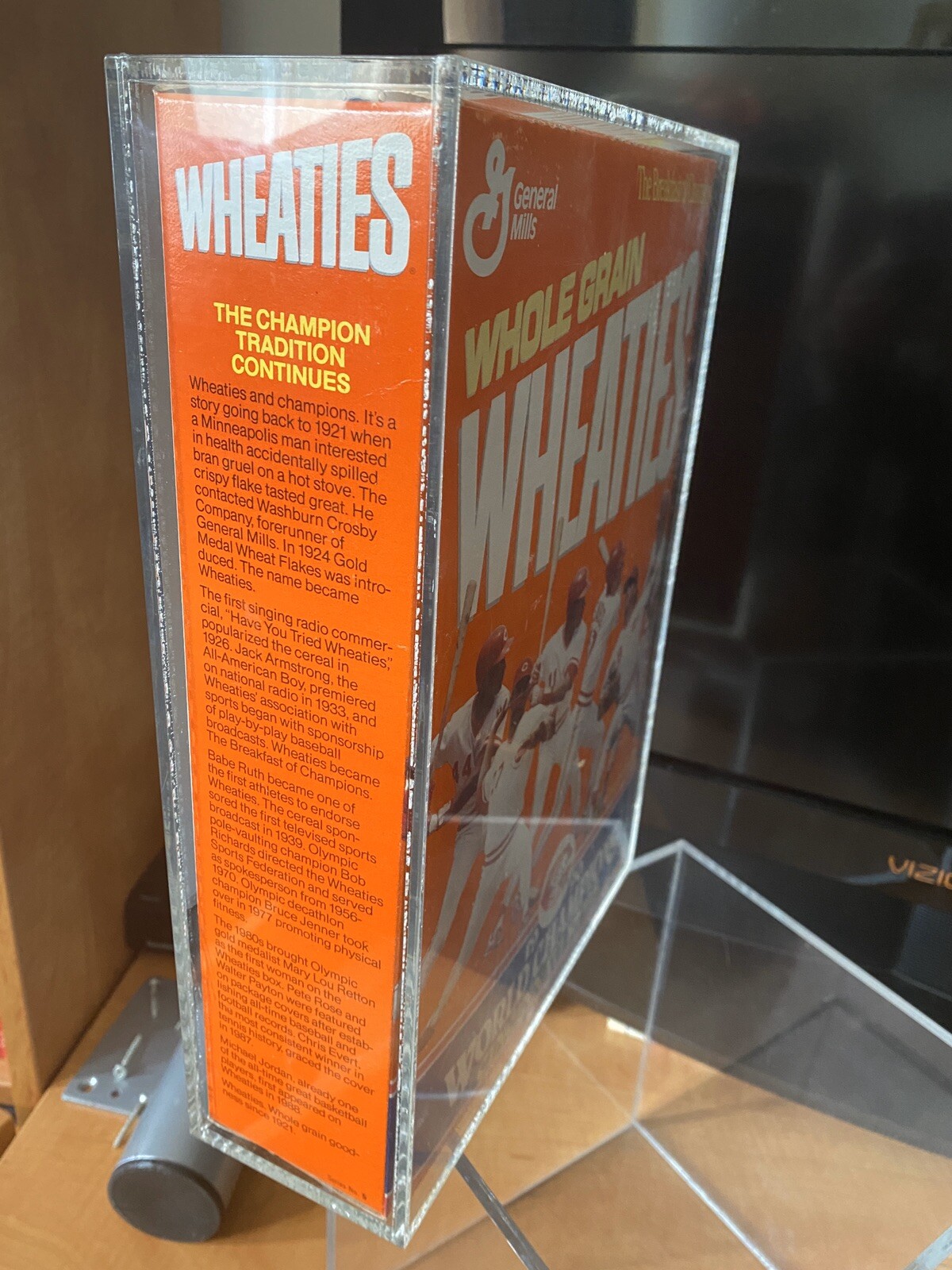 Wheaties 1990 World Champions Cincinnati Reds Collector Box Unopened In ...