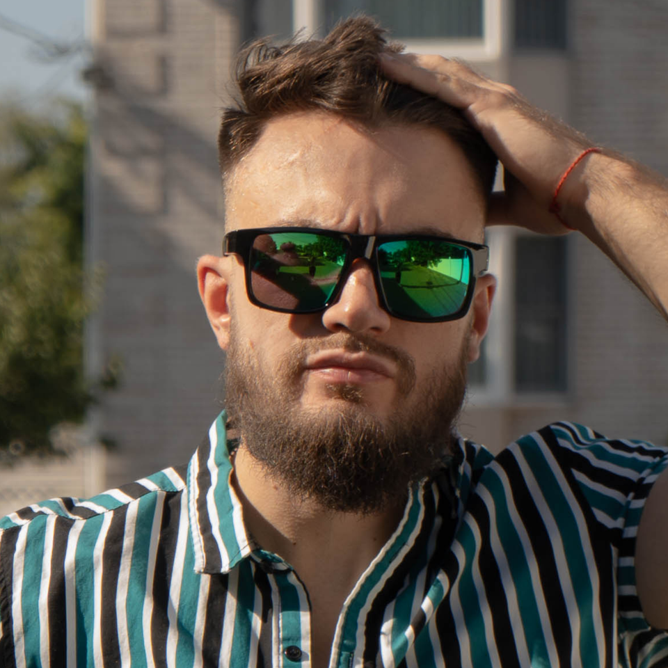 Privel XXL Size Extra Large Square Polarized Sunglasses for Big Wide ...