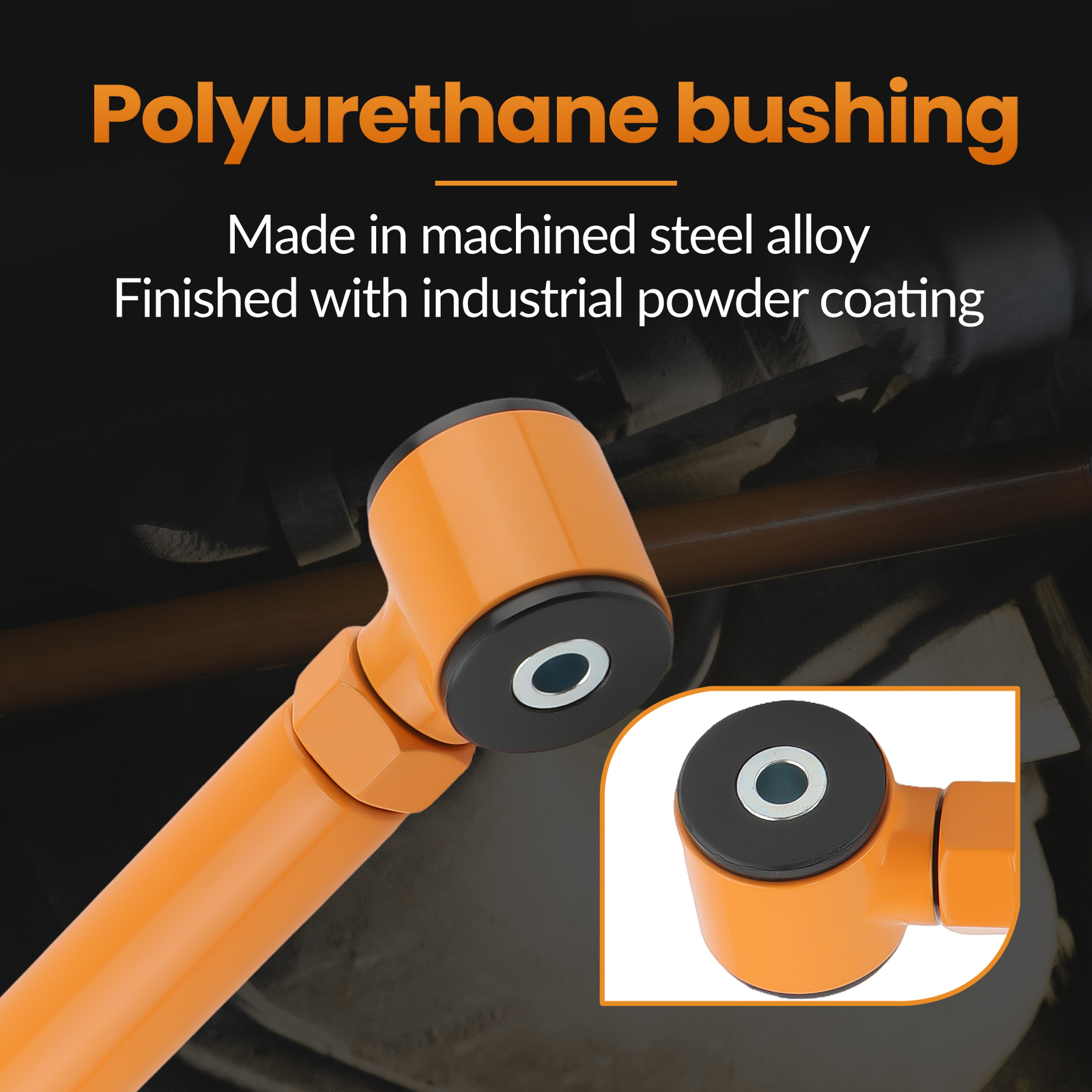 Front Lower Heavy Duty Adjustable Control Arm 0-4" For Jeep Wrangler TJ ...